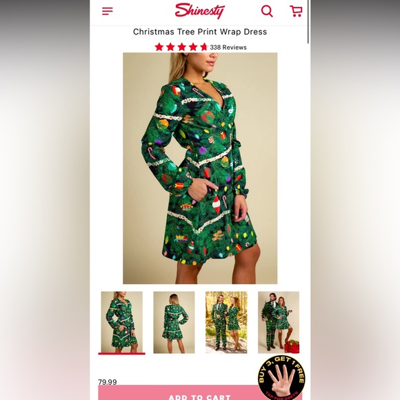 Shinesty | Dresses | Christmas Tree Camo Shinesty Dress | Poshmark